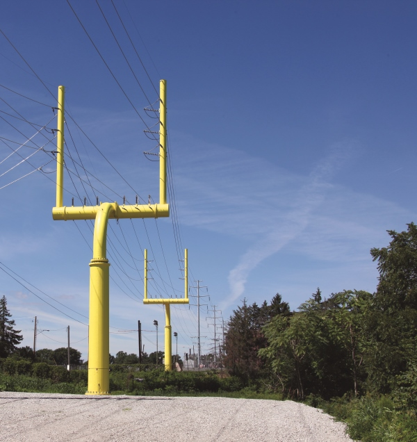 Valmont Utility Works on Innovative Goalpost Transmission Structures ...