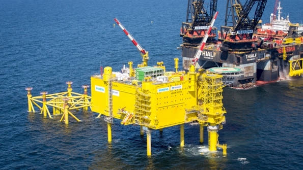 Siemens Successfully Installs Third HVDC Platform in the North Sea for ...