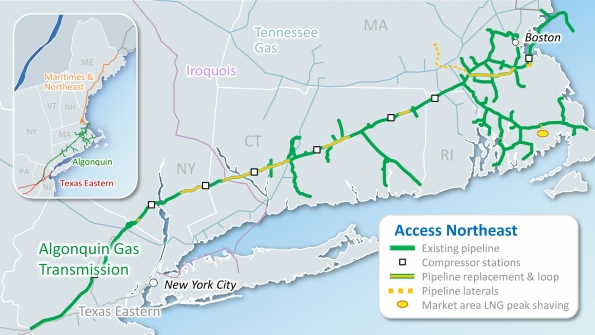 National Grid, Eversource Withdraw Contracts for Pipeline | T&D World