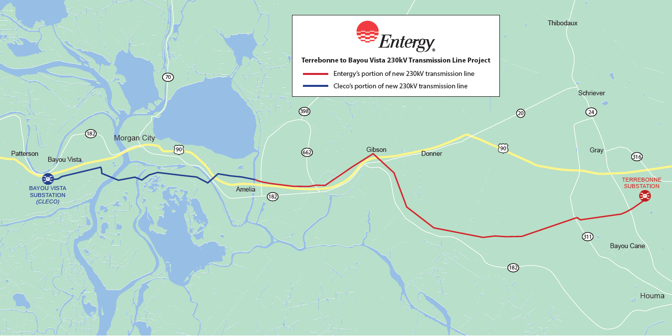 Entergy Louisiana, Cleco to Build New Transmission Line in SE Louisiana ...