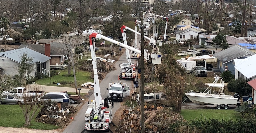 After the Storm: Gulf Power Rebuilds Electrical System and Restores ...