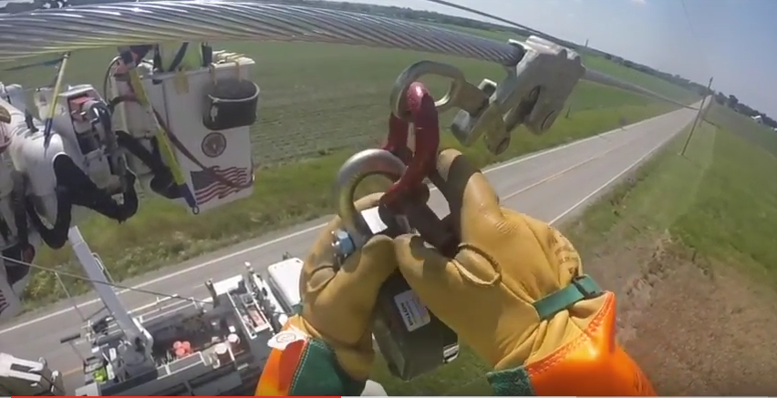 Line Sag with Dynamometer | T&D World