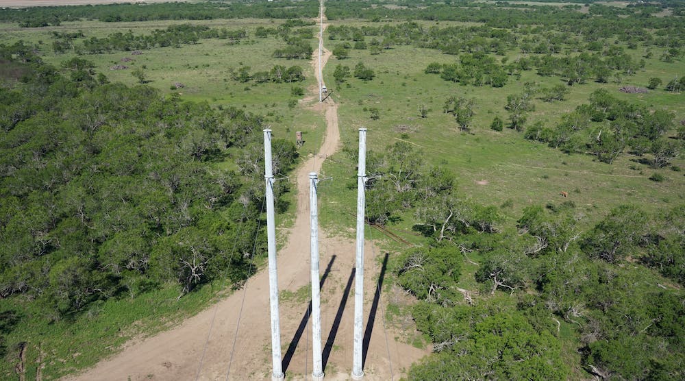 Ec Source Rebuilds And Upgrades Aep Transmission Lines In Texas Tandd World
