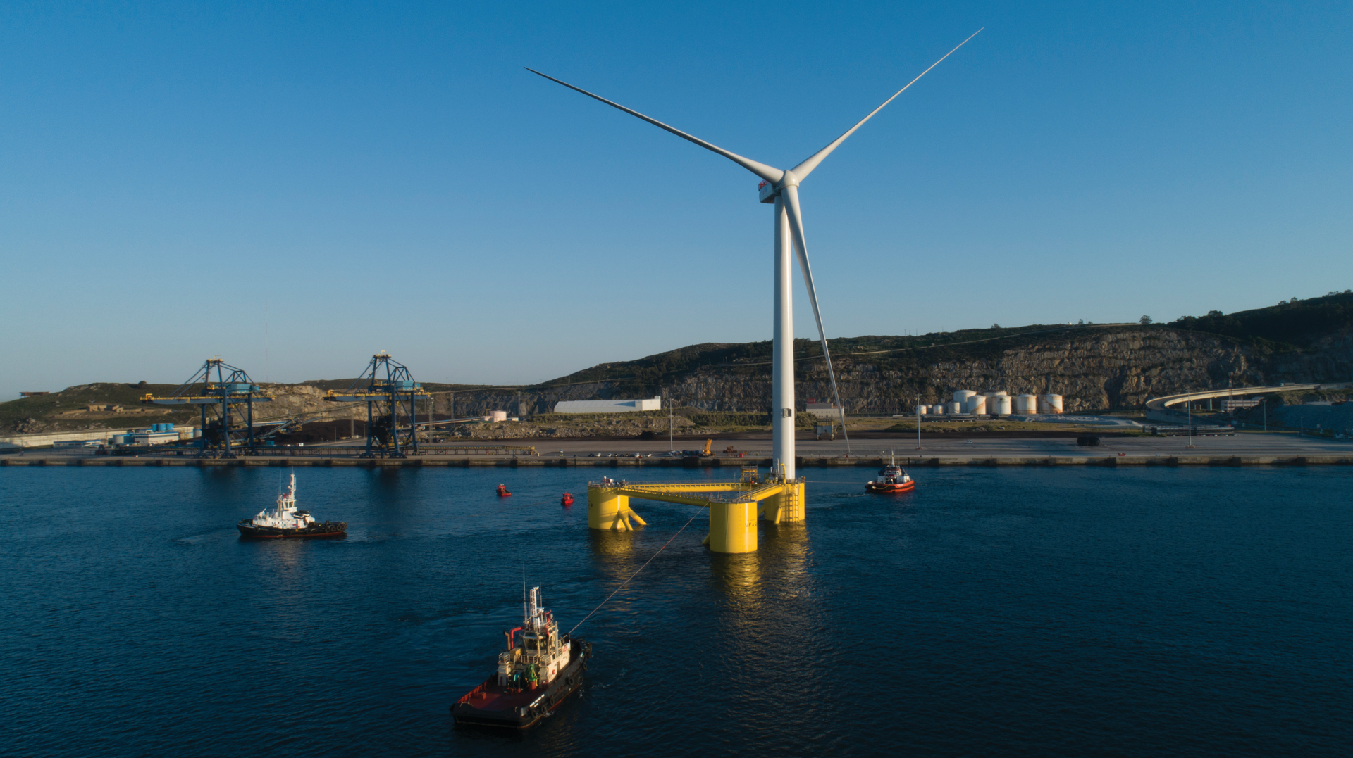 Continental Europe's First Floating Wind Farm | T&D World