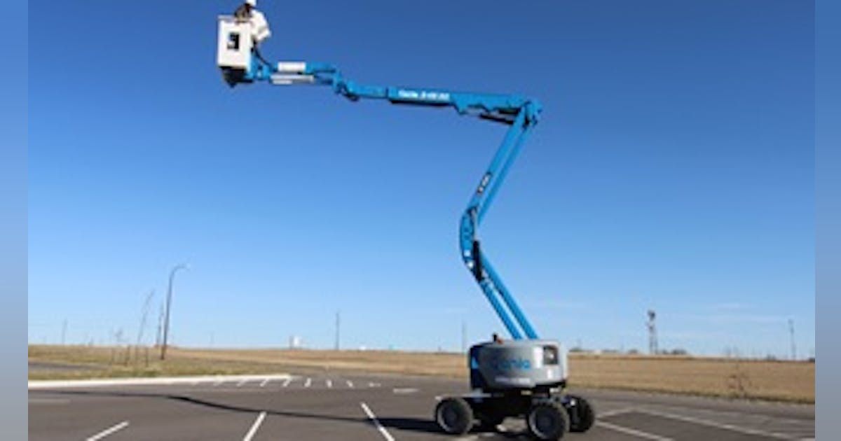 Terex Utilities' Insulated Z-45 Boom Lift Designed To Support Power ... Terex Utilities' Insulated Z-45 Boom Lift Designed To Support Power ...