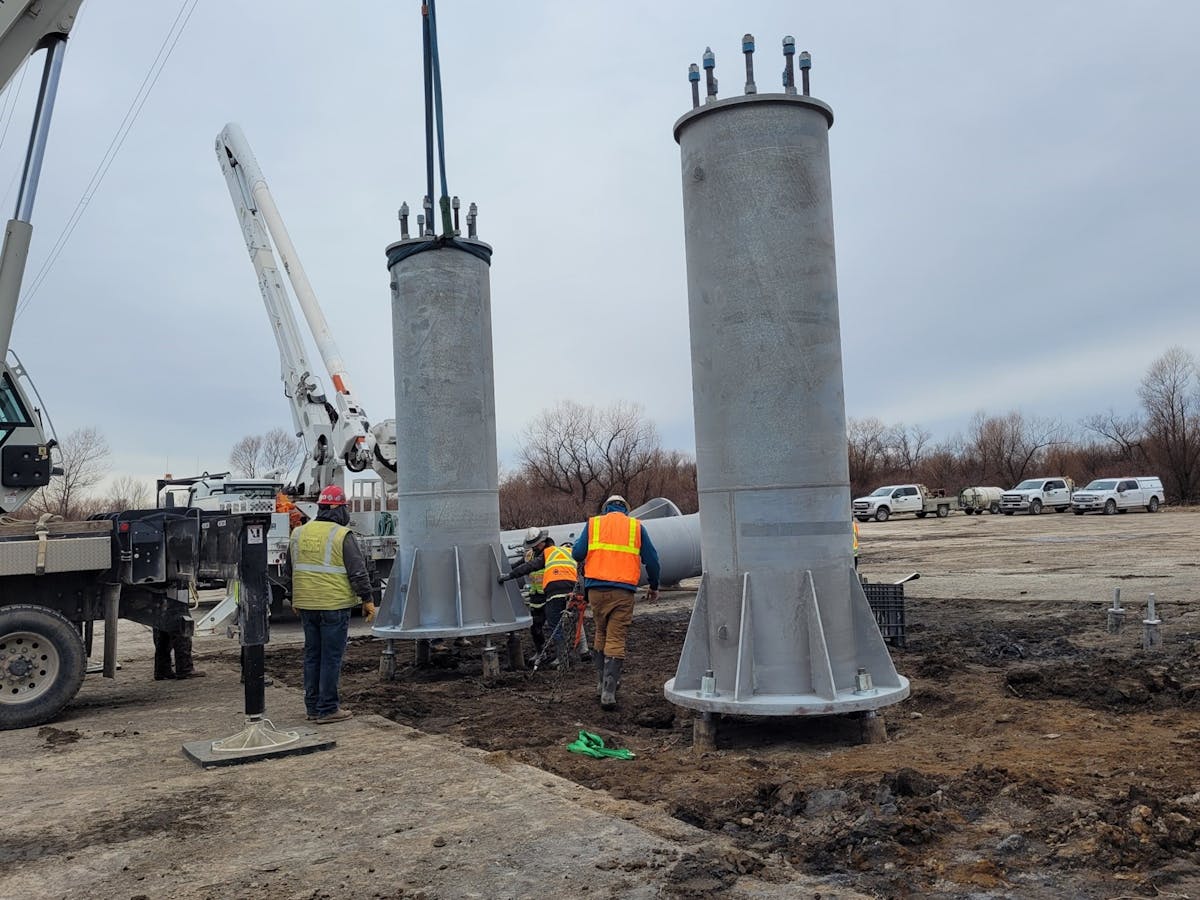 Evergy Stabilizes Damaged Tower | T&D World