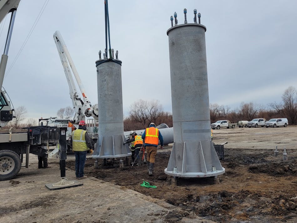 Evergy Stabilizes Damaged Tower | T&D World