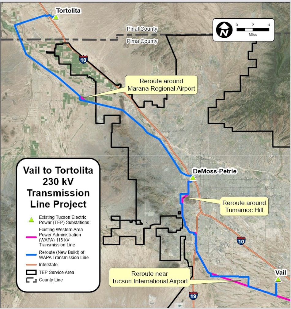 WAPA Joins with Tucson Electric Power to Rebuild Transmission Line | T ...