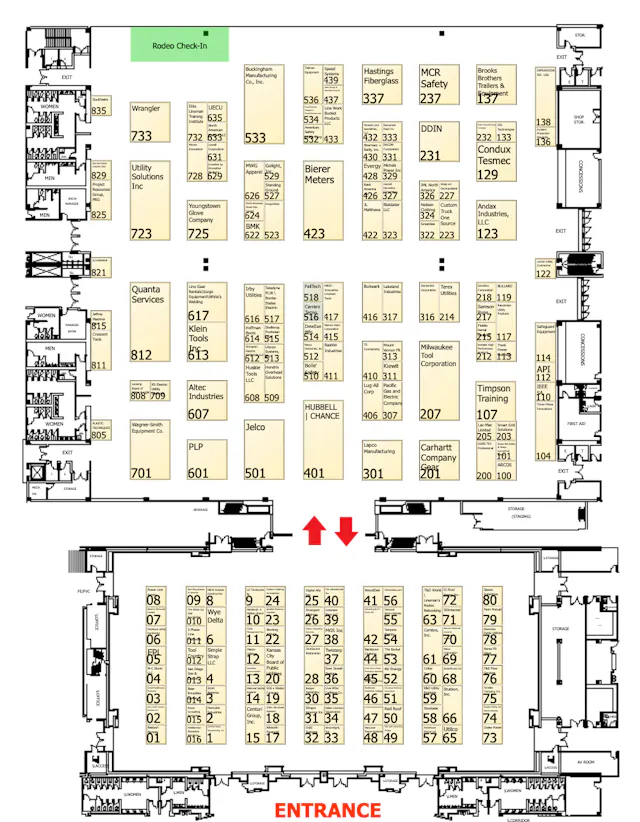 Download the International Lineman's Expo Map | T&D World