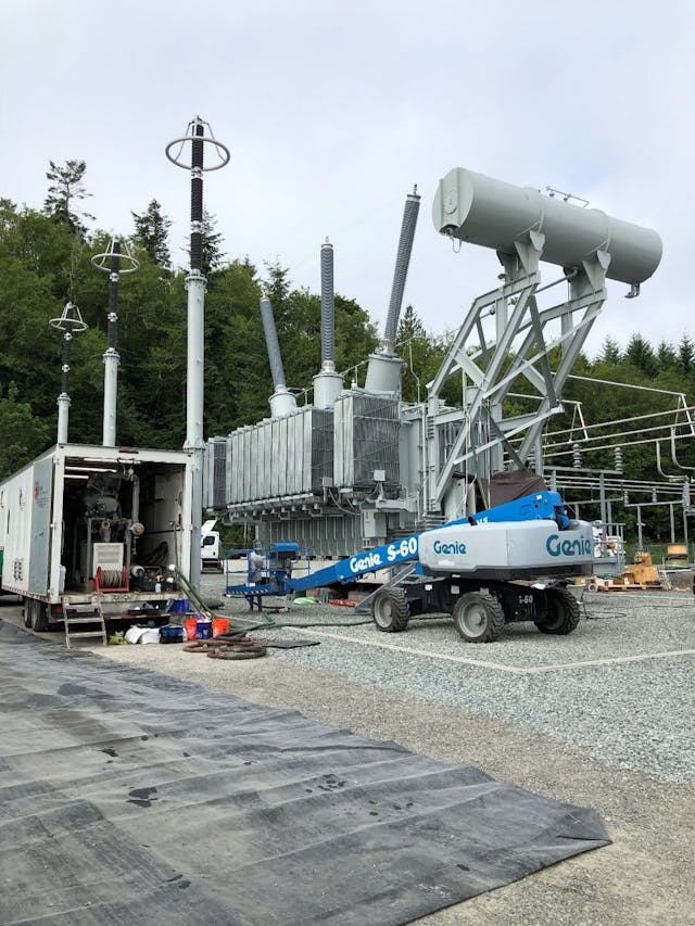 Puget Sound Energy Installs High Voltage Transformer | T&D World