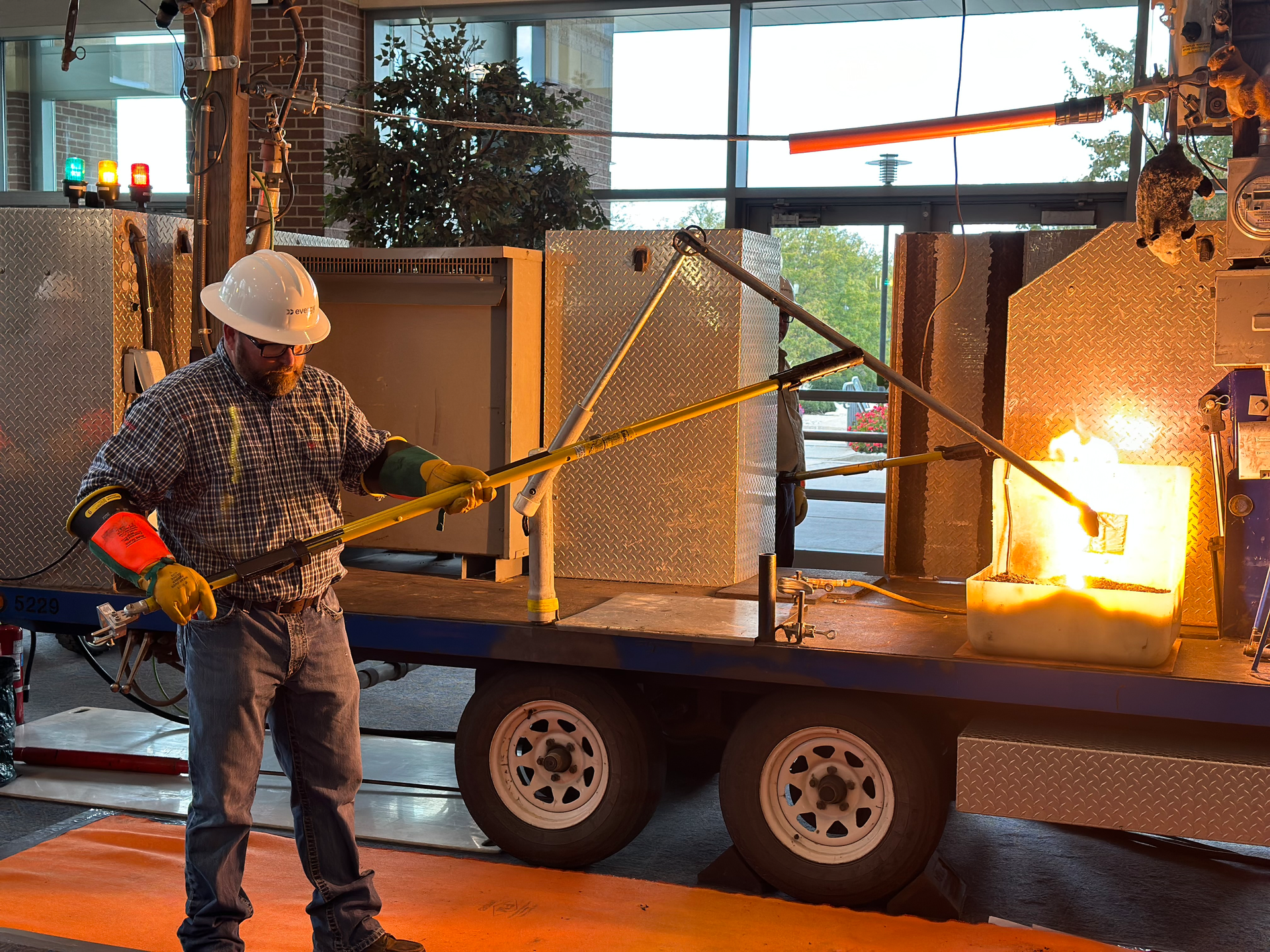 Evergy Demo Trailer Sparks Importance of Safety | T&D World