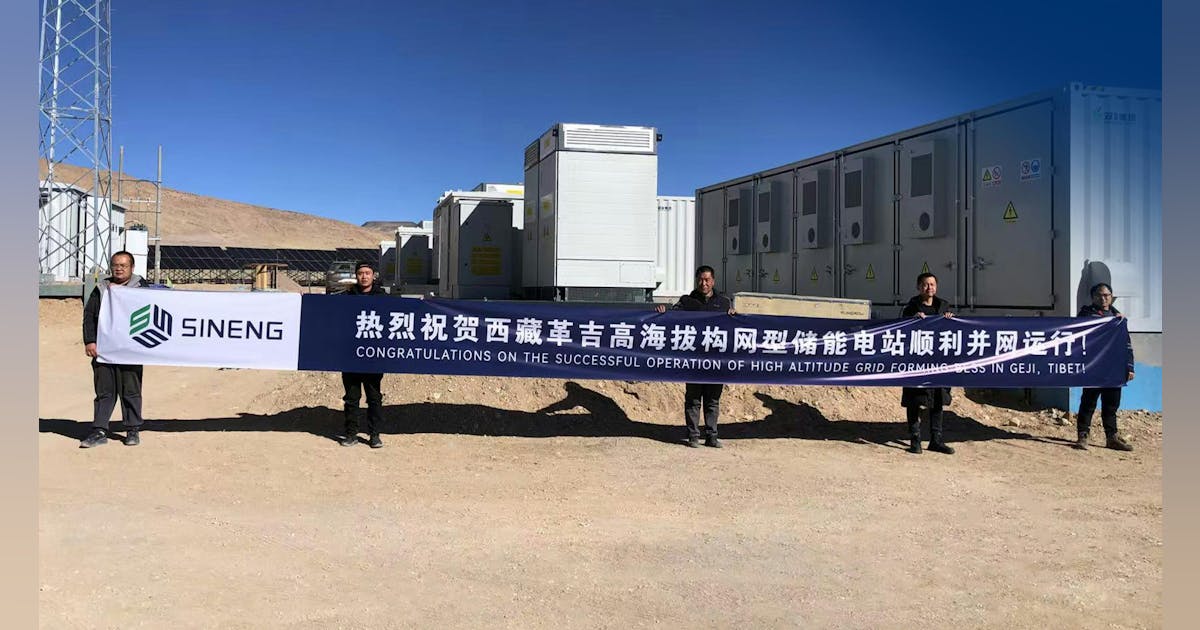 Sineng Electric Commissions 6 MW/24 MWh Grid-Forming Energy Storage ... Sineng Electric Commissions 6 MW/24 MWh Grid-Forming Energy Storage ...