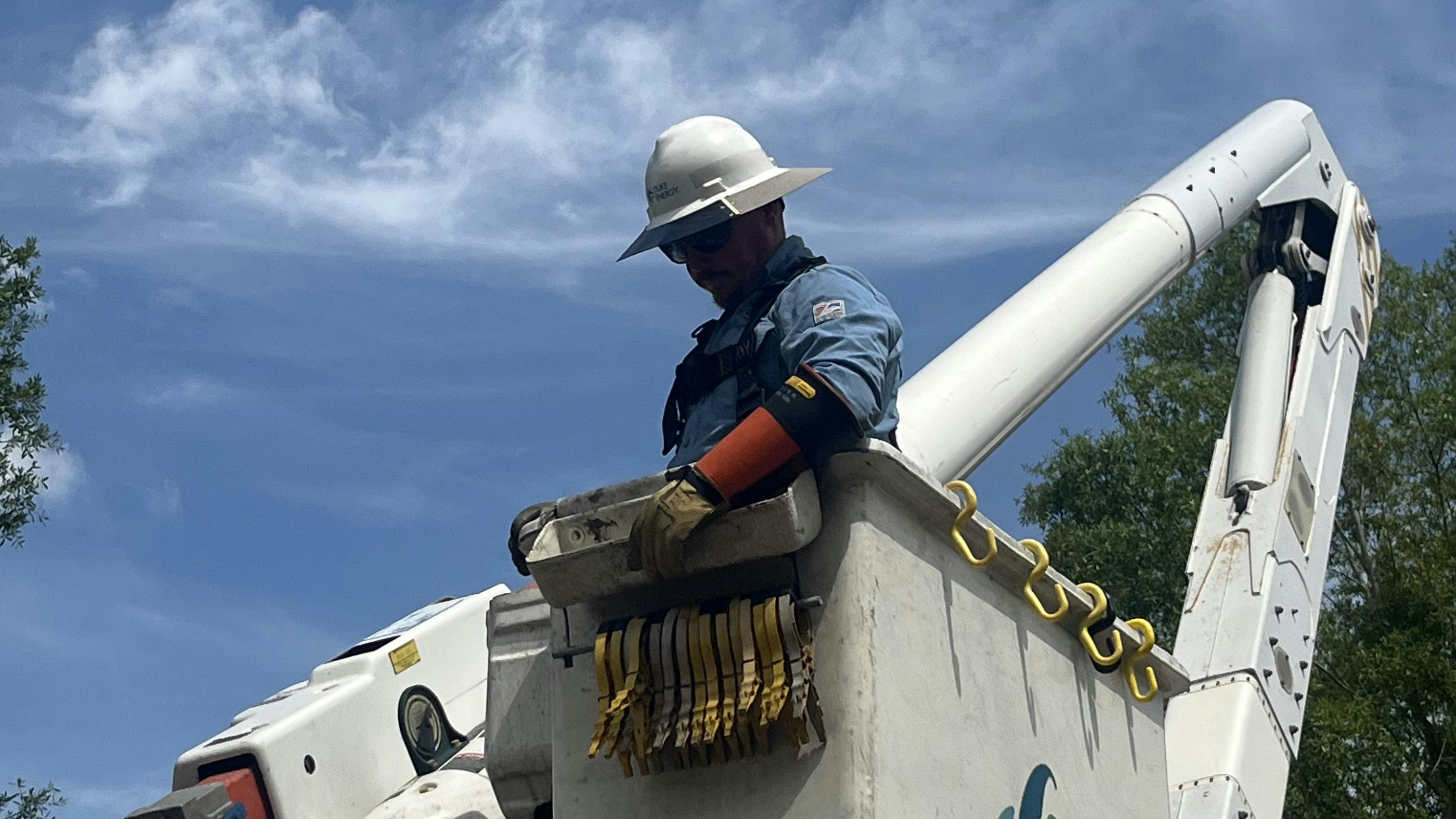 A Day in the Life of a Duke Energy Line Technician | TD World