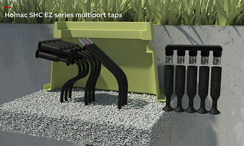 ABB’s Homac® Shearbolt connector with our new Flood Seal®, EZ-Torque ...